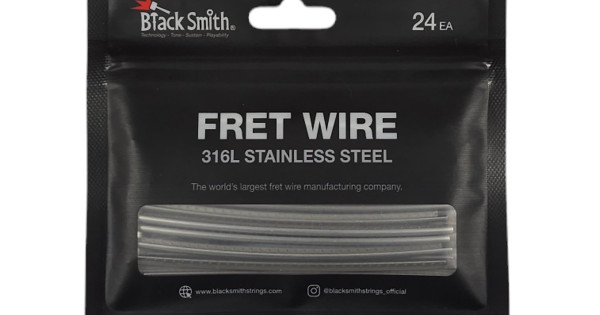 BLACKSMITH 316L STAINLESS STEEL FRETWIRE - BLISTER PACK - ALL VARIATIONS